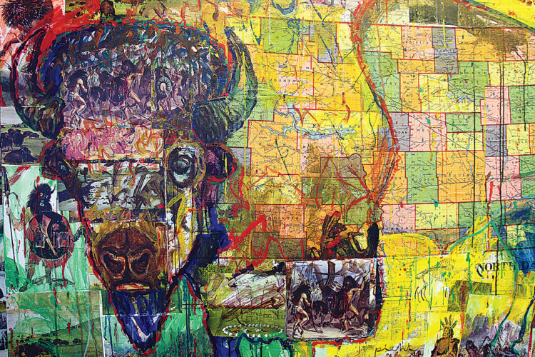 Piehl artwork honors Gov. Burgum’s inauguration | News, Sports, Jobs ...
